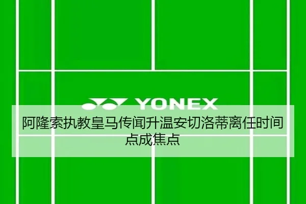 阿隆索执教皇马传闻升温安切洛蒂离任时间点成焦点 - 九游体育
